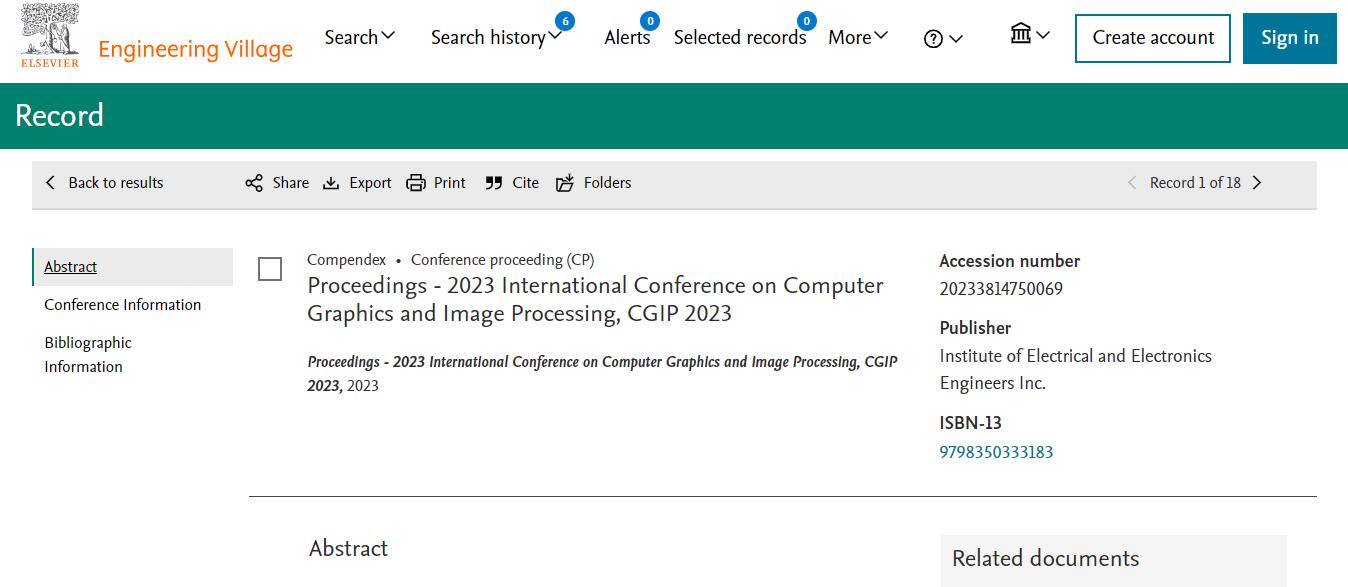 CGIP2024|Computer Graphics and Image Processing